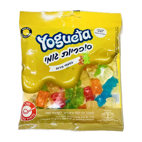 YOGUETA GUMMY BEARS 150G X 24 - Dainty Food Australia