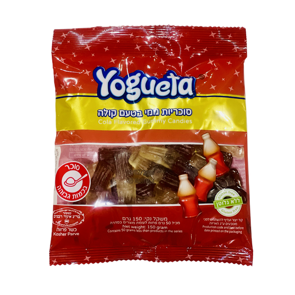 YOGUETA COLA GUMMY 150G X 24 - Dainty Food Australia